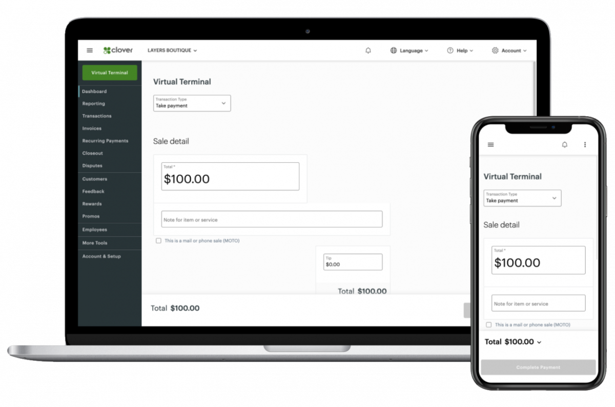 FREE Clover POS System