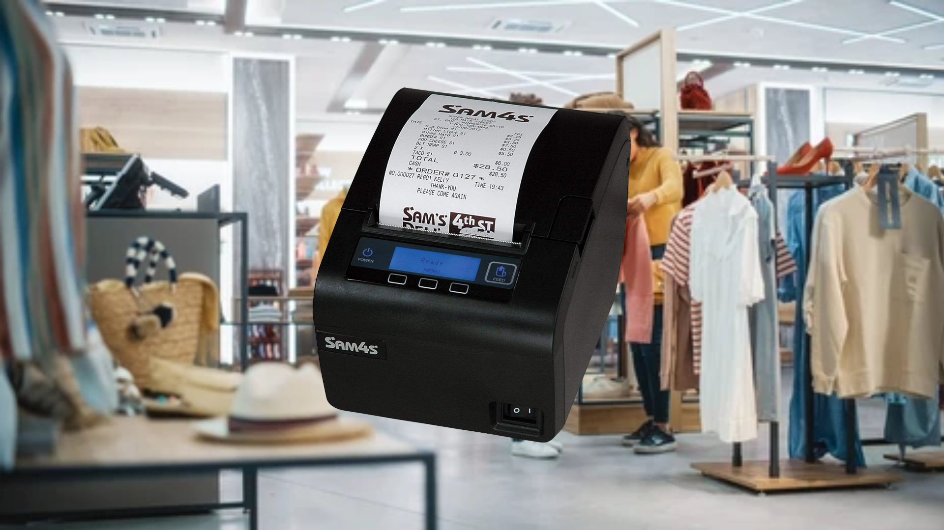 Efficient Printing with SAM4s ELLIX 40 Thermal Printer